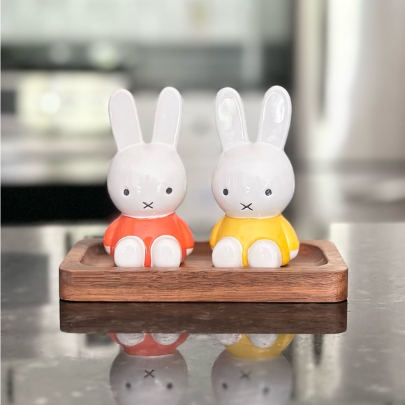 miffy | Dining | Miffy By Magenta Cute Bunny Salt And Pepper Shakers ...